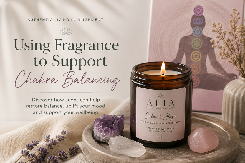 Using Fragrance to balance chakras and energies – ALIA
